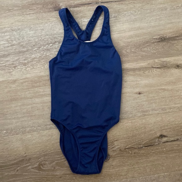 Hobie | Swim | Girls Navy Blue One Piece Sport Bathing Suit Size 8 ...